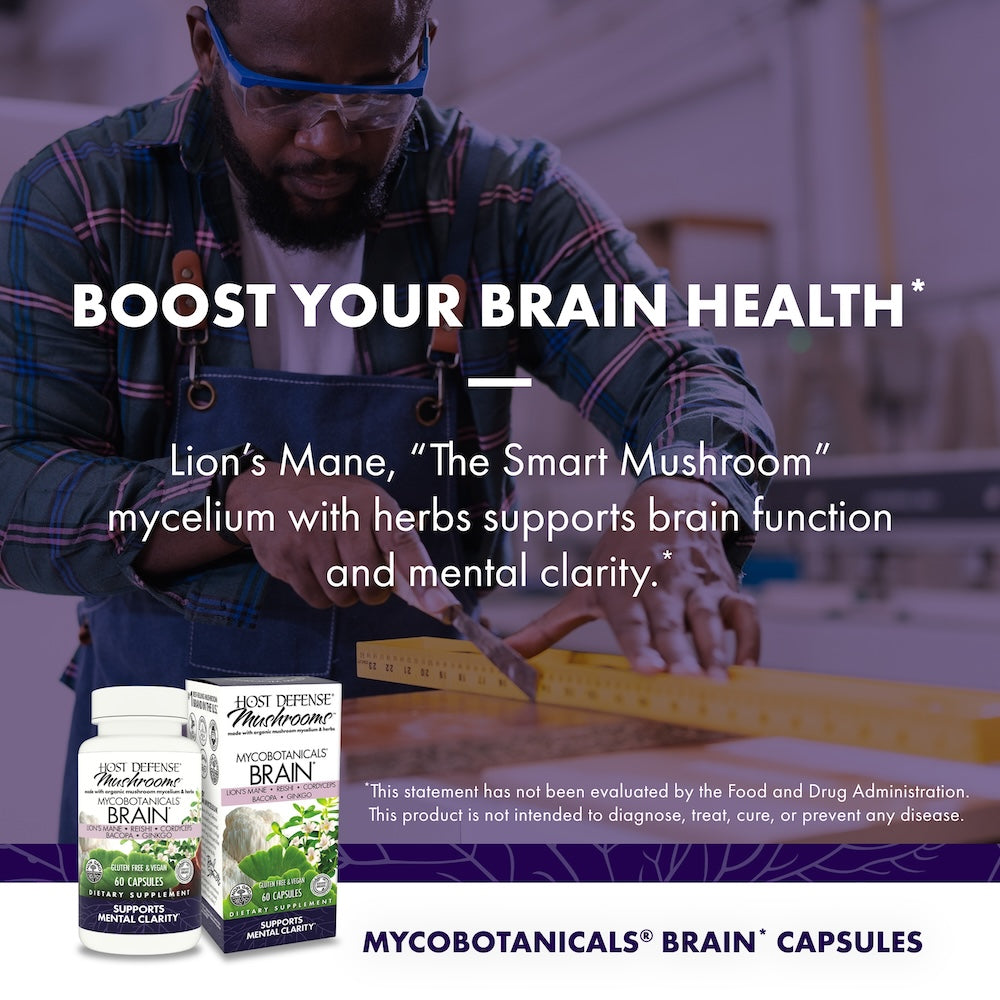 MycoBotanicals® Brain* Capsules