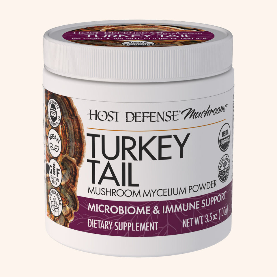 Turkey Tail Supplements for Microbiome & Immunity